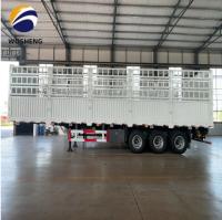 China 3 Axle 40T Cargo Fence Semi Trailer in Shandong with T30/30 Spring Brake Chamber for sale
