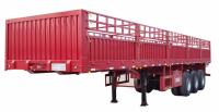 China s Steel 3-Axis Heavy Transport Cargo Semi-Trailer with Leaf Spring and 13/16 Ton Axle for sale