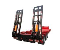 China WS 120 Ton Lowbed Truck Trailer The Perfect Semi-Trailer for Large Equipment Transport for sale