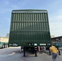 China 60/80 Tons 3 Axles Fence Semi Trailer for Vegetable and Livestock Top Rank Competitive for sale