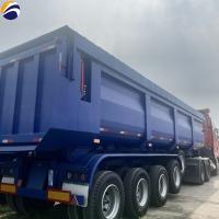 China Customizable U Shape Rear Dump Semi Trailer for Heavy Duty Hydraulic Transportation for sale