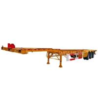 China Tire 12.00R22.5/315 80R22.5/11.00R20 Landing Gear Heavy Duty 28t Skeleton Semi Trailer for sale