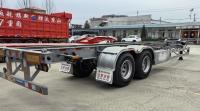 China Max Payload 30000 kg Wosheng 20 40 45 Feet Container Skeleton Semi Trailer with Discount for sale
