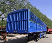 China 3/4/5 Axle Side Wall Bulk Livestock and Vegetables Semi Truck Trailer with Stake Cargo for sale