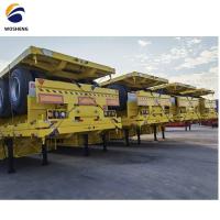 China s Custom Flatbed Semi Trailer with High Payload Capacity and Dual Line Braking System for sale