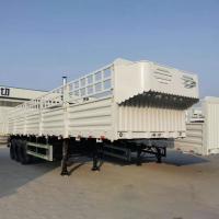 China Semi-Trailer for Transporting 60-100Tons of Building Materials and Customer's Request for sale