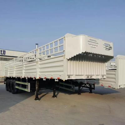 China Semi-Trailer for Transporting 60-100Tons of Building Materials and Customer's Request for sale