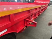 China Truck Trailer of Heavy Duty 30-100tons 3/4/5 Axle Low Bed Semi Trailer Lowbed Low Boy for sale
