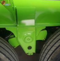 China Q345B / T700 Steel Main Beam 4-Axle Rear Dump Semi-Trailer for Ore Transportation for sale
