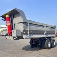 China 40-80 Ton Rear Dump Semi Trailer with Q345B/T700 Steel Main Beam and Low Maintenance for sale