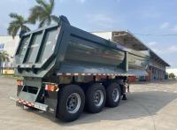 China 3/4/5axle Hydraulic Tipping Tipper Rear Dump Trailer Truck with Dual Line Brake System for sale
