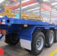 China Affordable 12400x2500x1550mm Mechanical Suspension Container Chassis Semi Trailer for sale