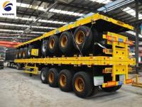China Mechanical Suspension 40 FT Semi-Trailer for Heavy Machinery Transport Requirements for sale