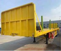 China Detachable Side Column Semi Trailer 3/4/5 Axle Ideal for Transporting Timber Container for sale