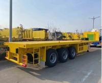 China Detachable Side Column Semi Trailer 3/4/5 Axle Ideal for Transporting Timber Container for sale