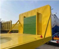 China Detachable Side Column Semi Trailer 3/4/5 Axle Ideal for Transporting Timber Container for sale