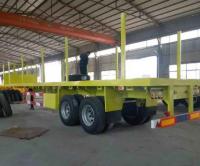 China Detachable Side Column Semi Trailer 3/4/5 Axle Ideal for Transporting Timber Container for sale