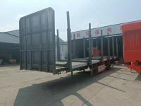 China Transport Logs and Rebar with Our 3-Axis Timber Flatbed Semi-Trailer King Pin Options for sale