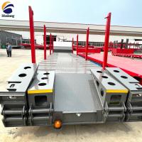 China 40-100TON Tare Weight Lowbed Semi Trailer for Safe and Smooth Transport of Heavy Loads for sale
