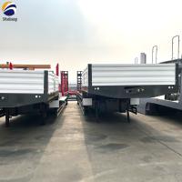 China 40-100TON Tare Weight Lowbed Semi Trailer for Safe and Smooth Transport of Heavy Loads for sale