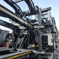 China Mechanical Suspension Semi-Trailer for 2 Axles Terminal Container Trailer at Port for sale