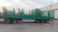China Max Payload 50tons Truck Side Wall Fence Semi Trailer for Livestock and Vegetables for sale