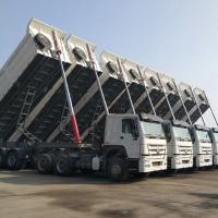 China 3/4/5 Axles Rear Dump Semi Trailer Tipper Tipping Truck Trailers with Steel Main Beam for sale