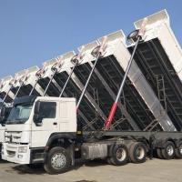 China 3/4/5 Axles Rear Dump Semi Trailer Tipper Tipping Truck Trailers with Steel Main Beam for sale