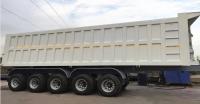 China 3/4/5 Axles Rear Dump Semi Trailer Tipper Tipping Truck Trailers with Steel Main Beam for sale
