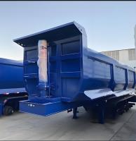 China Wosheng Customized Dump Style Rear Dump Semi Trailer Tipper Tipping Semi Truck Trailers for sale