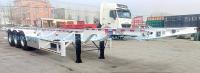 China 2024 Most Popular 3 Axle Container Transport Trailer with Heavy Duty Landing Gear 28t for sale
