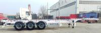China 2024 Most Popular 3 Axle Container Transport Trailer with Heavy Duty Landing Gear 28t for sale