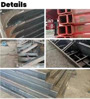 China 12400x2550x3500mm Customizable Detachable Timber Transport Trailer with Steel Pipes for sale