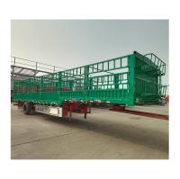 China 28t Heavy Duty Landing Gear WS 2/3 Axle Fence Cargo Semi Trailer for Animal Transport for sale