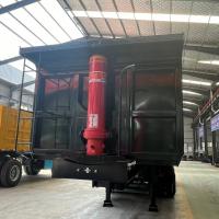 China 3/4 Axles Hydraulic Rear Dump Semi Trailer Tipper for Customer's Requirement for sale