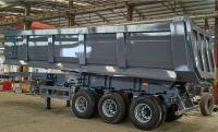 China 3/4 Axles Hydraulic Rear Dump Semi Trailer Tipper for Customer's Requirement for sale