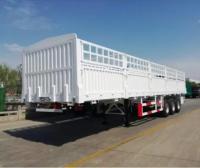 China Truck Trailer High Fence Livestock Animal Cattle Stock Cargo Semi-Trailer with 3/4 Axle for sale