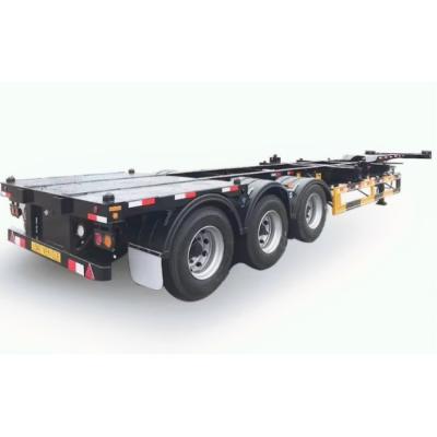 China 20Ft 40Ft 45Ft 53Ft Container Skeleton Semi Trailer for Nigeria Truck Multi Function for sale