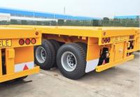 China Max Payload 20T-80T 40 Ft 2 3 Axles Flatbed Semi-Trailer for Long-Distance Transport for sale