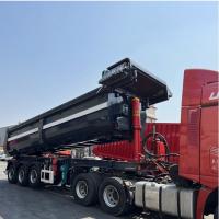 China 3 4 Axles Sand Stone Transport Hydraulic Rock Mining Tipper Rear Dump Semi Trailer For Construction for sale