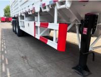 China Truck Trailer Fence Semi Trailer for Transporting Fruit and Vegetable 50 Tons Capacity for sale
