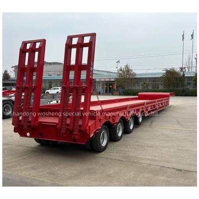China Customizable Low Bed Trailer Brake System Dual Line Braking System 16000x2500x1100mm for sale