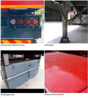 China Semi-Trailer 3 Axle 4 Axle Flatbed Semi Trailers for Building Materials Transportation for sale