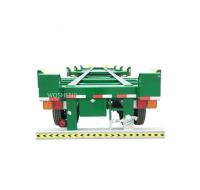 China Customizable 12.38x2.48x1.55m Container Skeleton Semi Trailer for Container Transport for sale