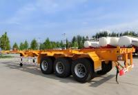 China 12.00R22.5/315 80R22.5/11.00R20 optional Skeleton Semi Trailer for Container Truck Trailer for sale