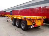 China 12.00R22.5/315 80R22.5/11.00R20 optional Skeleton Semi Trailer for Container Truck Trailer for sale