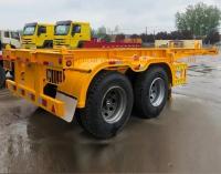 China 12.00R22.5/315 80R22.5/11.00R20 optional Skeleton Semi Trailer for Container Truck Trailer for sale