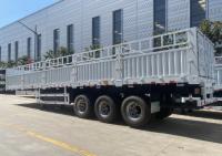 China Customizable Semi-Trailer for Bulk Cargo Transport 30-100 Tons Side Wall Enclosed Fence for sale
