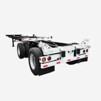 China 12.38x2.48x1.55m CUSTOMIZABLE Skeleton Semi-Trailer for Container Transport in Africa for sale