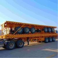 China 60T Capacity 2 Axle 3 Axle Top 1 Truck Trailer Semi-Trailer for 20ft Container for sale